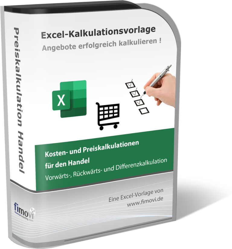 Preiskalkulation im Handel | Excel-Tool (vielseitig u. intuitiv)