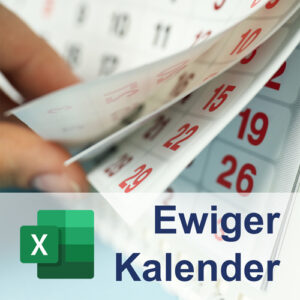 Ewiger Kalender - Dauerkalender | Verschiedene Excel-Vorlagen